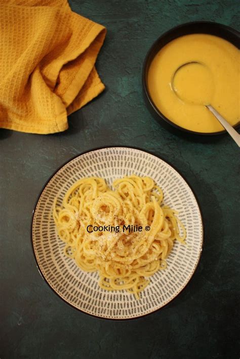 Spaghettis à La Crème De Butternut Et Coco Cooking Milie