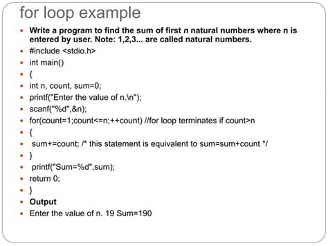 c decision making and looping pptx programming languages computing