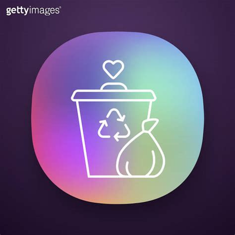 Garbage Disposal App Icon Waste Management Volunteer Program Help