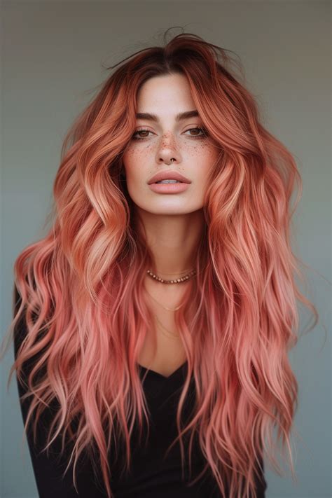 70 Gorgeous Hair Color Trends For 2024 Hair Color Pink Long Hair