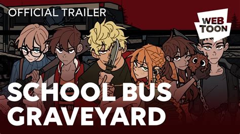 School Bus Graveyard Animated