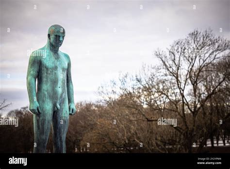 Oslo - February 11 2023: Statues in the famous Vigeland Park in Oslo, Norway Stock Photo - Alamy