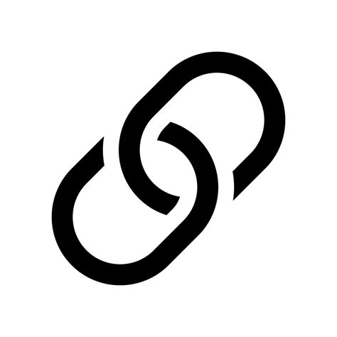 Customizable Chain Link Icon For Websites And Apps