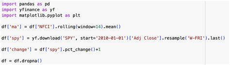How To Build A Trading Strategy From Fred Data In Python Strategy