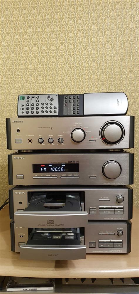 Миди-система Scala SONY SA-S1 с акустикой SONY SA-H7900: 700 $ - Прочая ...