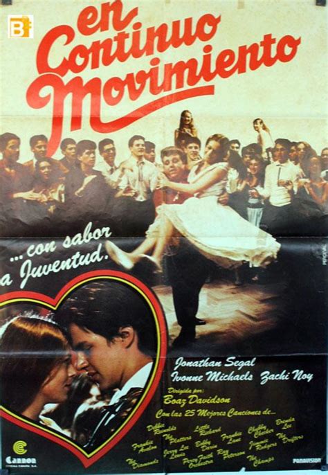 En Continuo Movimiento 1979dir Boaz Davidsoncast Yftach Katzur
