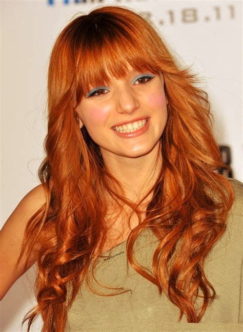 Bella Thorne Shades Of Red Hair Natural Redhead Red Brown Hair