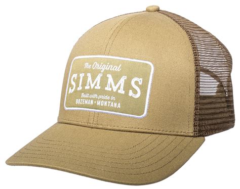 Simms Retro Patch Trucker Cap Headwaters Art And Fly Shop
