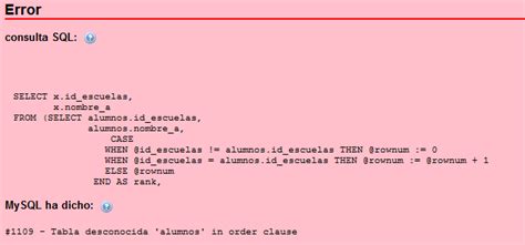 Mysql Ordernar Consulta Stack Overflow En Espa Ol