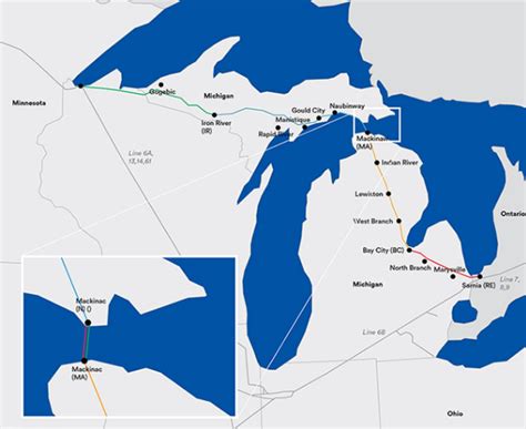 Enbridge Sues Michigan Over Line 5 Pipeline Shutdown Order Ena News