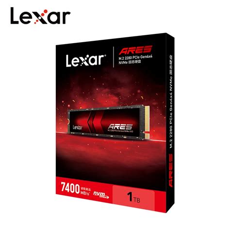 Lexar Disco De Estado S Lido Interno Disco R Gido PCle Gen4x4 NVMe M 2