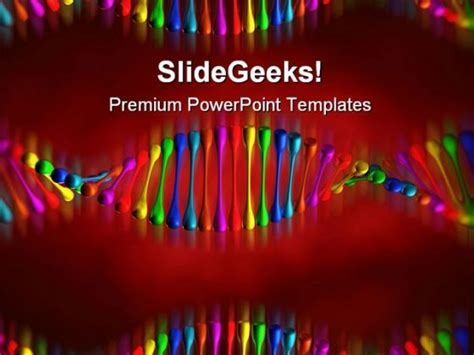 Dna Cells Medical PowerPoint Template
