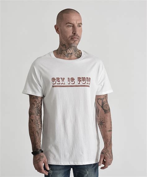 Sex Is Fun Tee White One Teaspoon