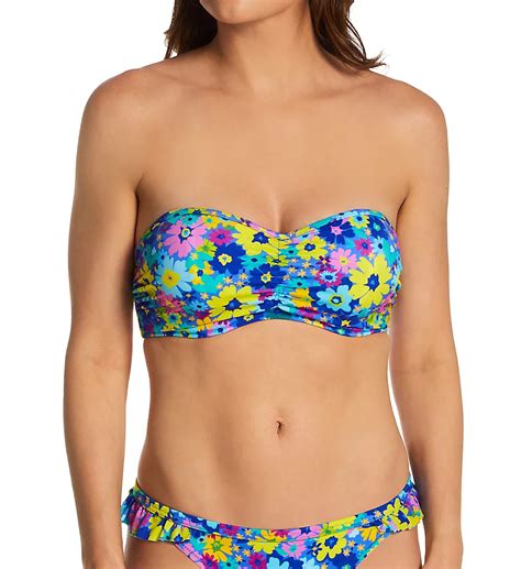 Garden Disco Underwire Sweetheart Bikini Swim Top