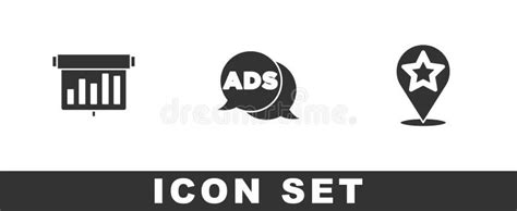 Set Board With Graph Chart Advertising And On Seamless Pattern Vector Stock Vector