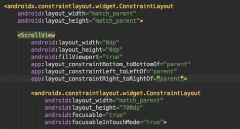 How To Have Constraintlayout Inside Scrollview And Scrollview Inside Constraintlayout Android