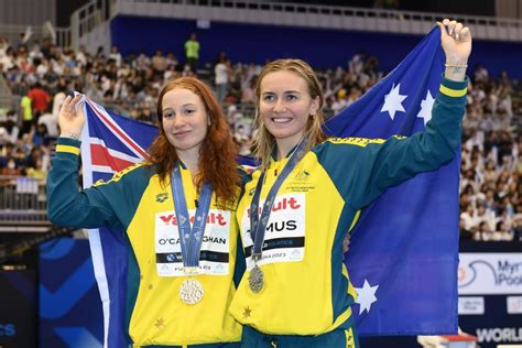 Watch Ariarne Titmus Breaks World Record Mollie Ocallaghan Swims 2
