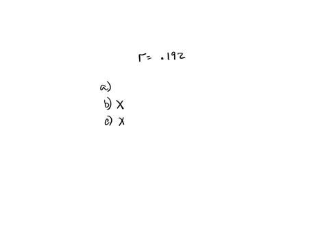 The Correlation Coefficient R Is Which Of The Following Statements Explains How The