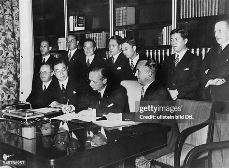 30 German Japanese Anti Comintern Pact Photos And High Res Pictures