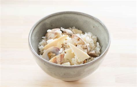 コラボ塩レシピ 筍とアサリの炊き込みご飯 Coyori（こより）