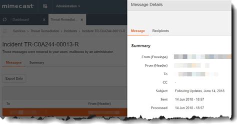 Threat Intelligence And Remediation Removing Restoring Messages