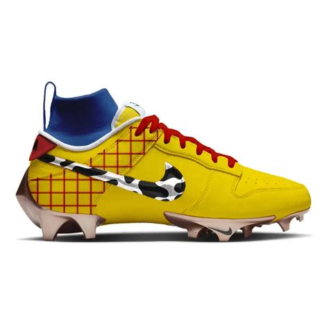 Sheriff Nike Vapor Edge Dunk Cleats Stadium Custom Stadium Custom