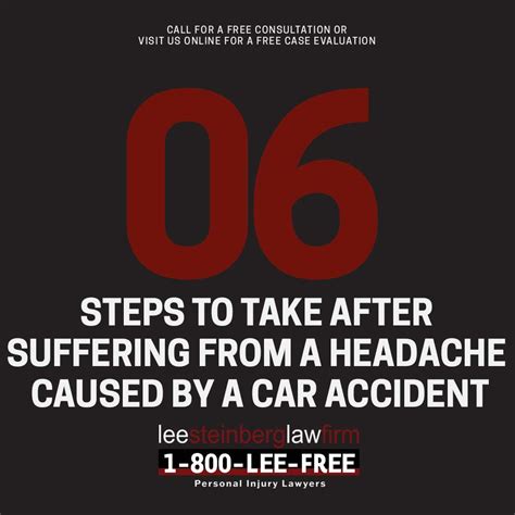 Headache After Car Accident What Should You Do