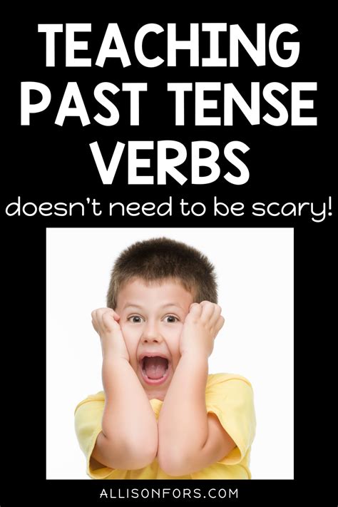 A Better Way To Teach Past Tense Verbs Speech Therapy Activities