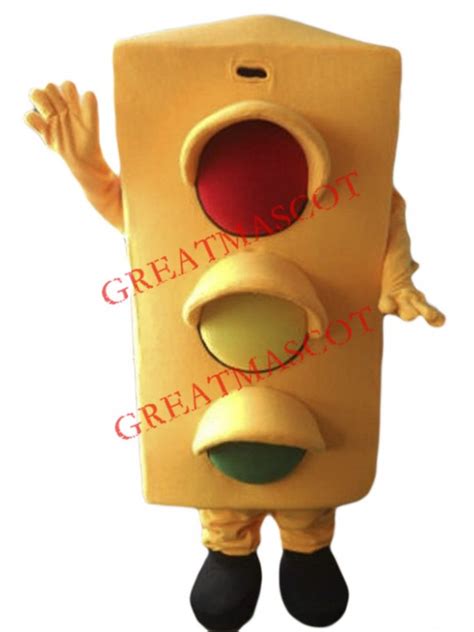 Traffic Light Mascot Costume
