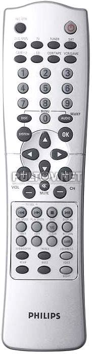 PHILIPS 3103 308 55271 пульт для музыкального центра Philips LX9000R/29 ...