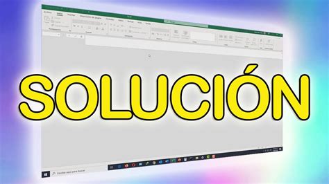 Por Qué No Abre Excel En La Computadora Recursos Excel