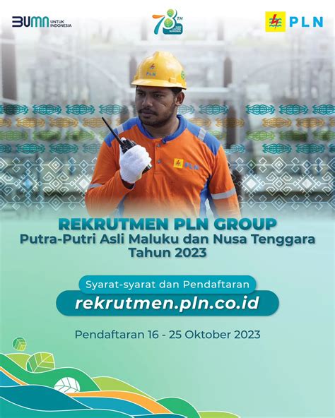 Kesempatan Emas PLN Buka Lowongan Kerja Untuk Putra Putri Asli Nusa