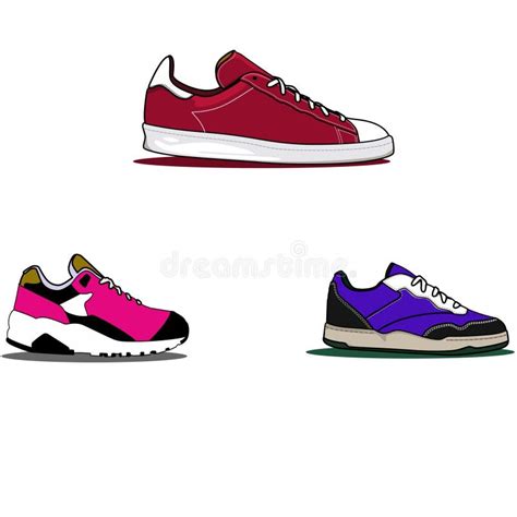 Vector Shoe Design Stock Vector Illustration Of Design