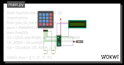 Electronic Safety Device For Door Lock With Raspberry Pi PICO Project By Ramasai Wokwi ESP