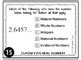 Classifying Real Numbers Task Cards By ChiliMath TpT