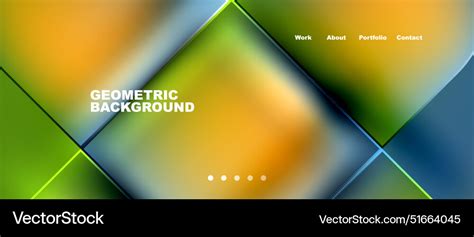 Round Squares Circles With Fluid Gradients Vector Image
