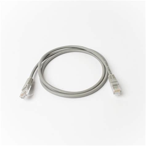 UniXtr Patch Cord Cat5e Grey 1m Compucable