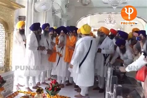 ਸ੍ਰੀ ਅਕਾਲ ਤਖ਼ਤ ਸਾਹਿਬ ਦੇ ਨਵੇਂ ਬਣੇ ਜਥੇਦਾਰ ਗਿਆਨੀ ਰਘਬੀਰ ਸਿੰਘ ਨੇ ਸੰਭਾਲਿਆ ਅਹੁਦਾ
