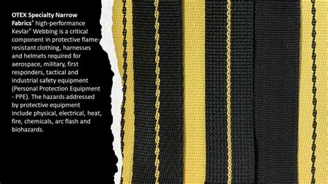 Otex Specialty Narrow Fabrics® On Linkedin Kevlar Webbing