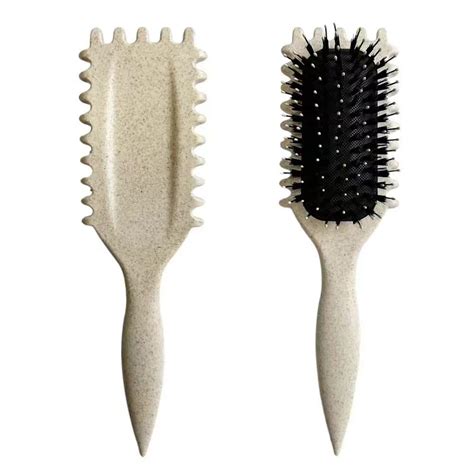 Lugema Curl Defining Brush Curly Hair Brush Curl Brushboar Bristle Hair Brush