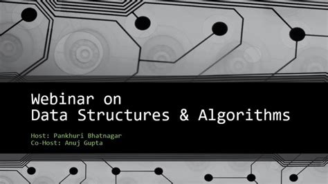 Part 2 Data Structures And Algorithms Webinar Anuj Gupta
