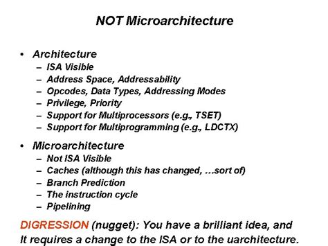 Computer Architecture Principles Tradeoffs Chapter 2 The Isa