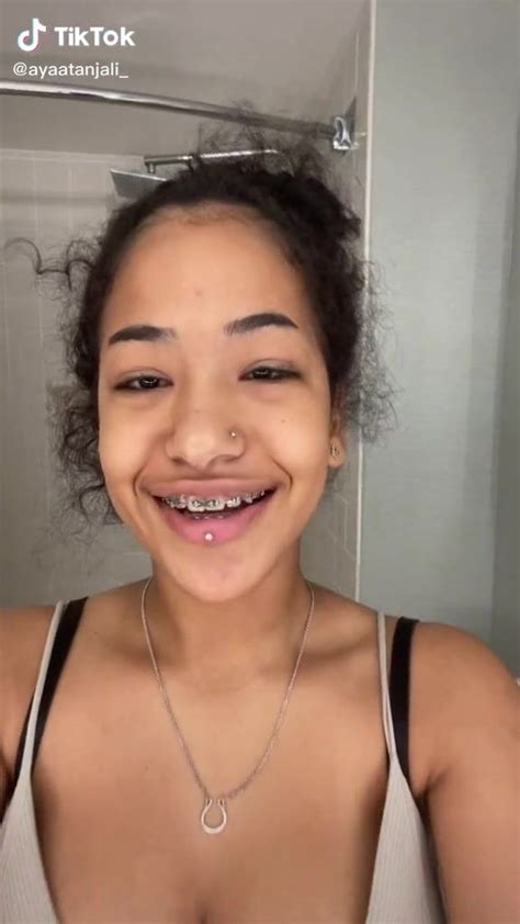 Sexy Aya Tanjali Shows Cleavage In Beige Top Sexyfilter Com