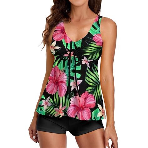 Bathing Suit For Women 2024 Plus Size Two Piece Swimsuits High Waisted