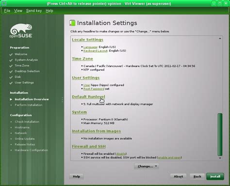 OpenSUSE 11 4 Raid Lvm Vm Installation Guide