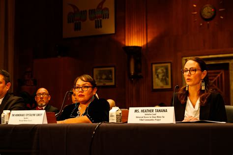 Cronkite News Senate Committee Looks At Water In Indian Country