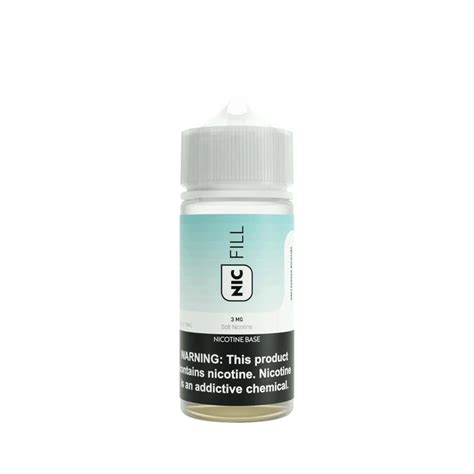 Nic Fill Nicotine Base Liquid