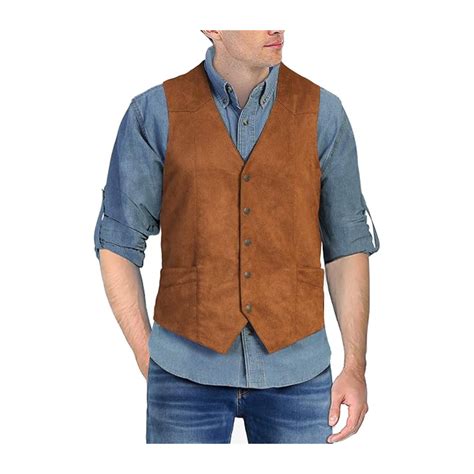 Superbad Mclovin Costume Faux Suede Vest Quda Halloween