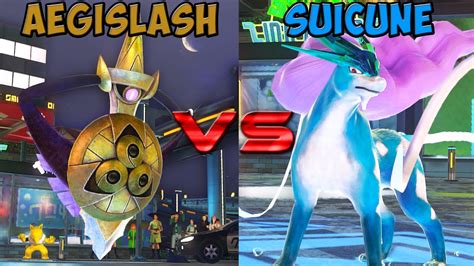Pokken Tournament Dx Aegislash Vs Suicune Youtube