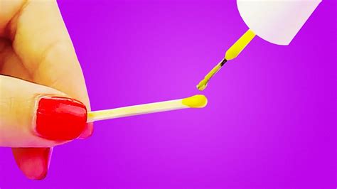 20 Nail Polish Hacks Everyone Must Know Youtube